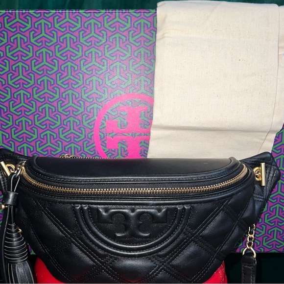 Tory Burch | Bags | Fleming Soft Convertible Belt Bag Used Original ...